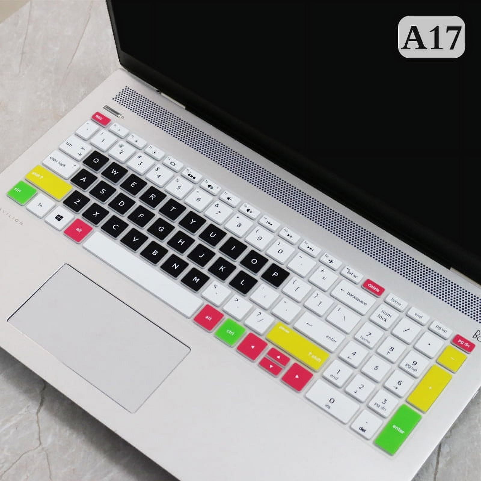 15.6 Inches Silicone Laptop Notebook Keyboard Cover Protector Film for ...