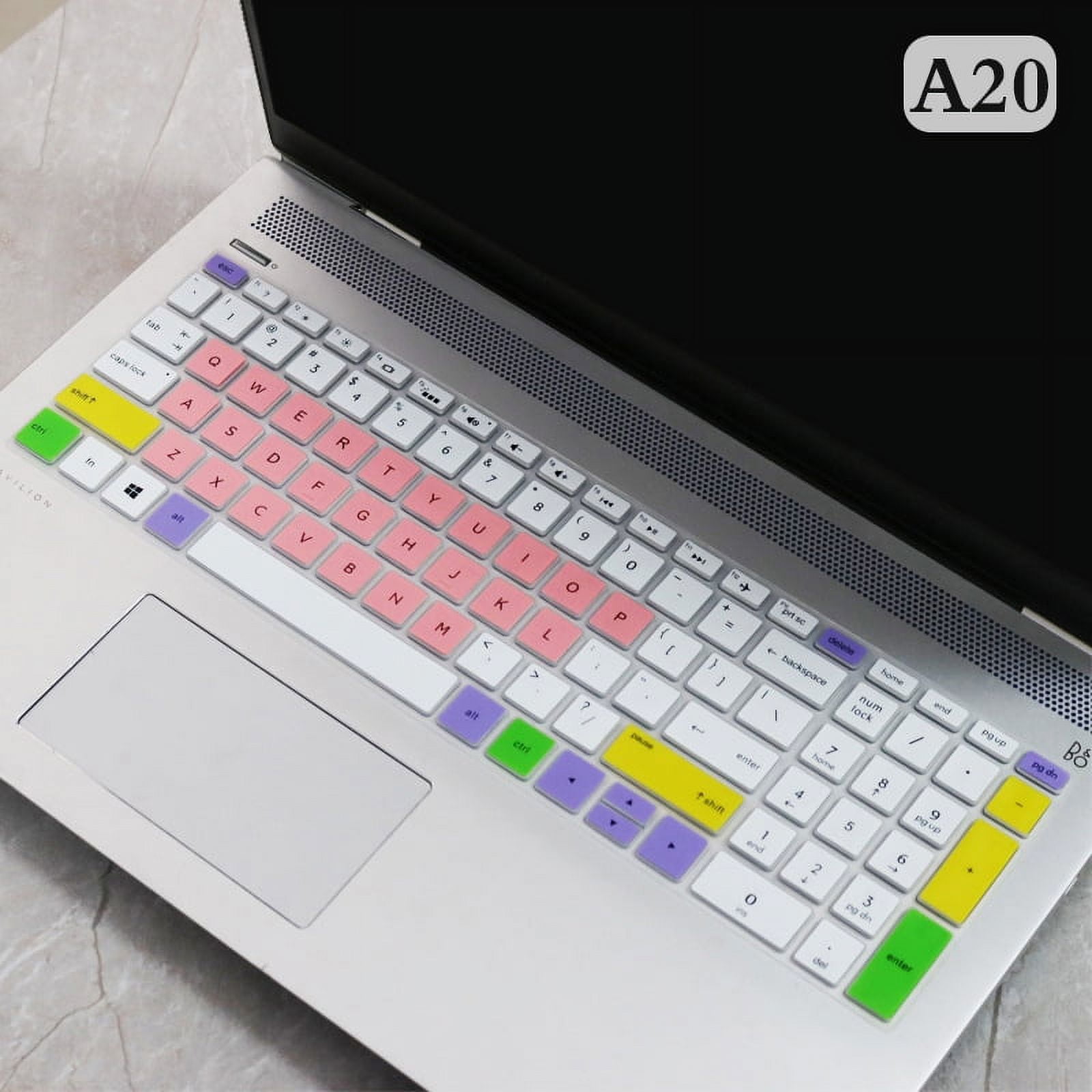15.6 Inches Silicone Laptop Notebook Keyboard Cover Protector Film for ...