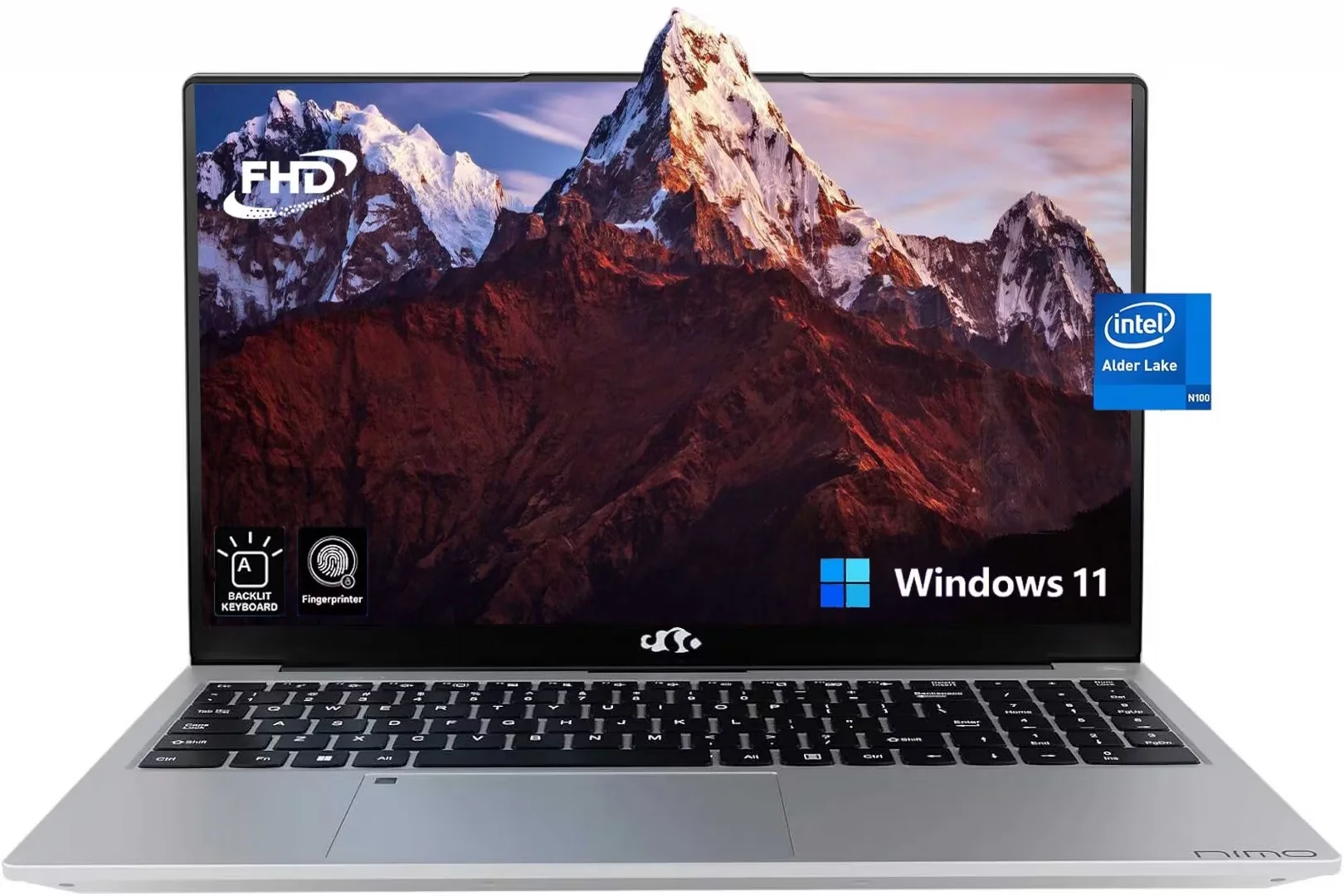 15.6" Laptop Computer, Quad-Core Intel Celeron N100 Processors，Up to 3 ...