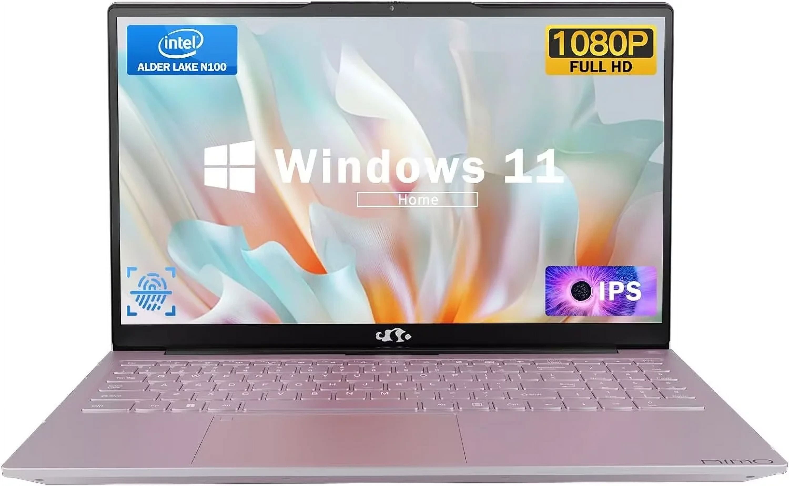 15.6'' Laptop Computer, Windows 11 with Intel N100 Processor(Beat to i3 ...