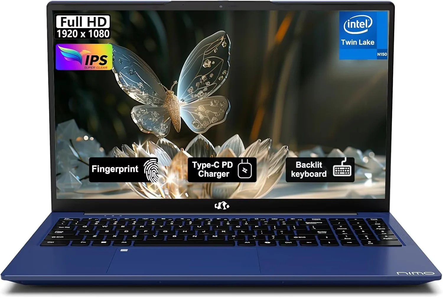 15.6" Student-Laptop, 13th Gen Intel N150,8GB RAM 256GB SSD(Beat to i3 ...
