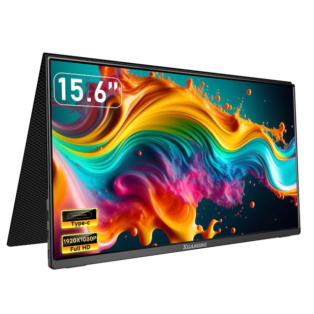 15.6" Portable FHD Monitor - Inch monitor bezels for IT - Walmart ...