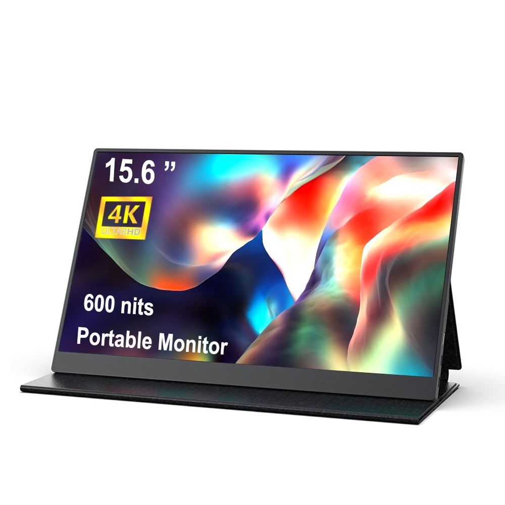 15.6-inch FHD 1080P Portable Monitor Ultra-Slim IPS USB C & HDMI Built ...