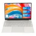 15.6 inch Laptop 512GB SSD 16GB DDR4 Windows 11 Notebook Computer, Quad ...
