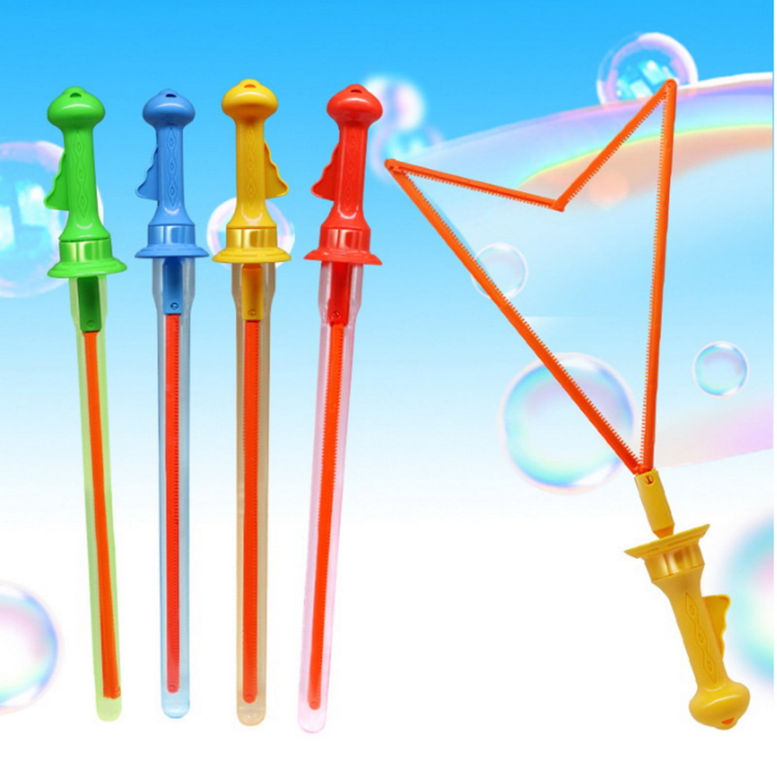 15.6 inch Large Bubble Wand, Western Sword Shape Bubble Sticks, Kids ...