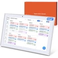 15.6 inch Wall Planner Digital Calendar & Chore Chart, 1920 * 1080P ...