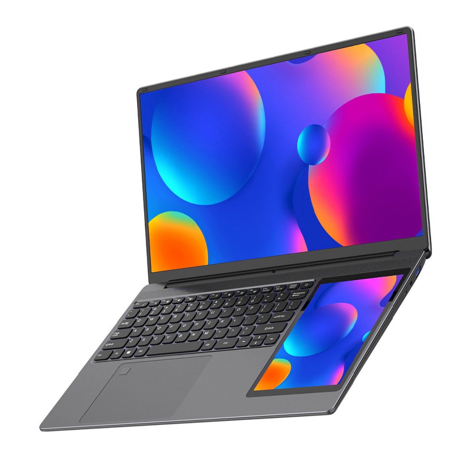 YJZZ 15.6-inch Dual-Screen Touch Computer N100 Thin And Light Business ...