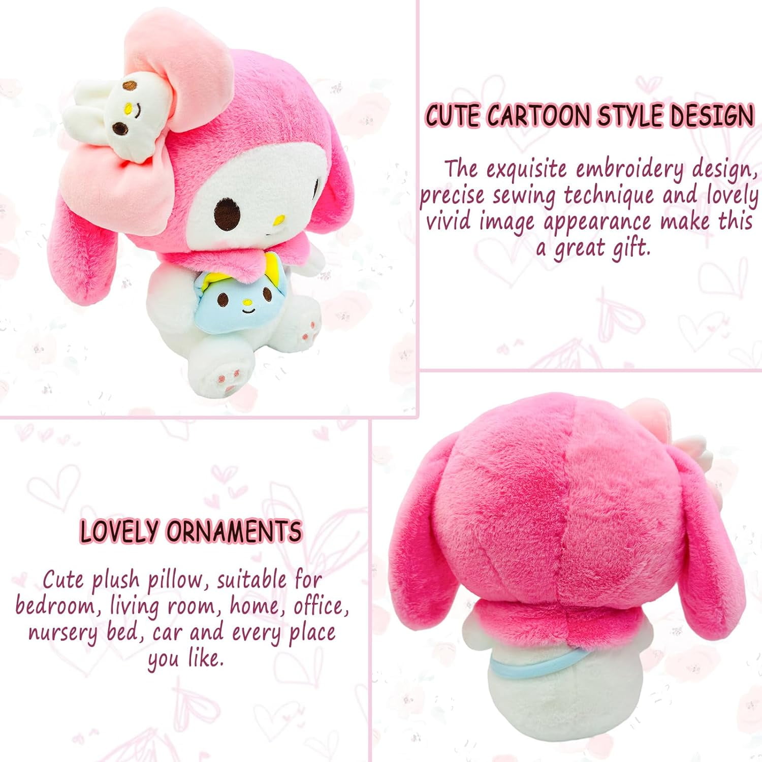 15.7"/50cm Cute Anime Plush Doll, Lovely Plush Stuffed Animal, Anime ...