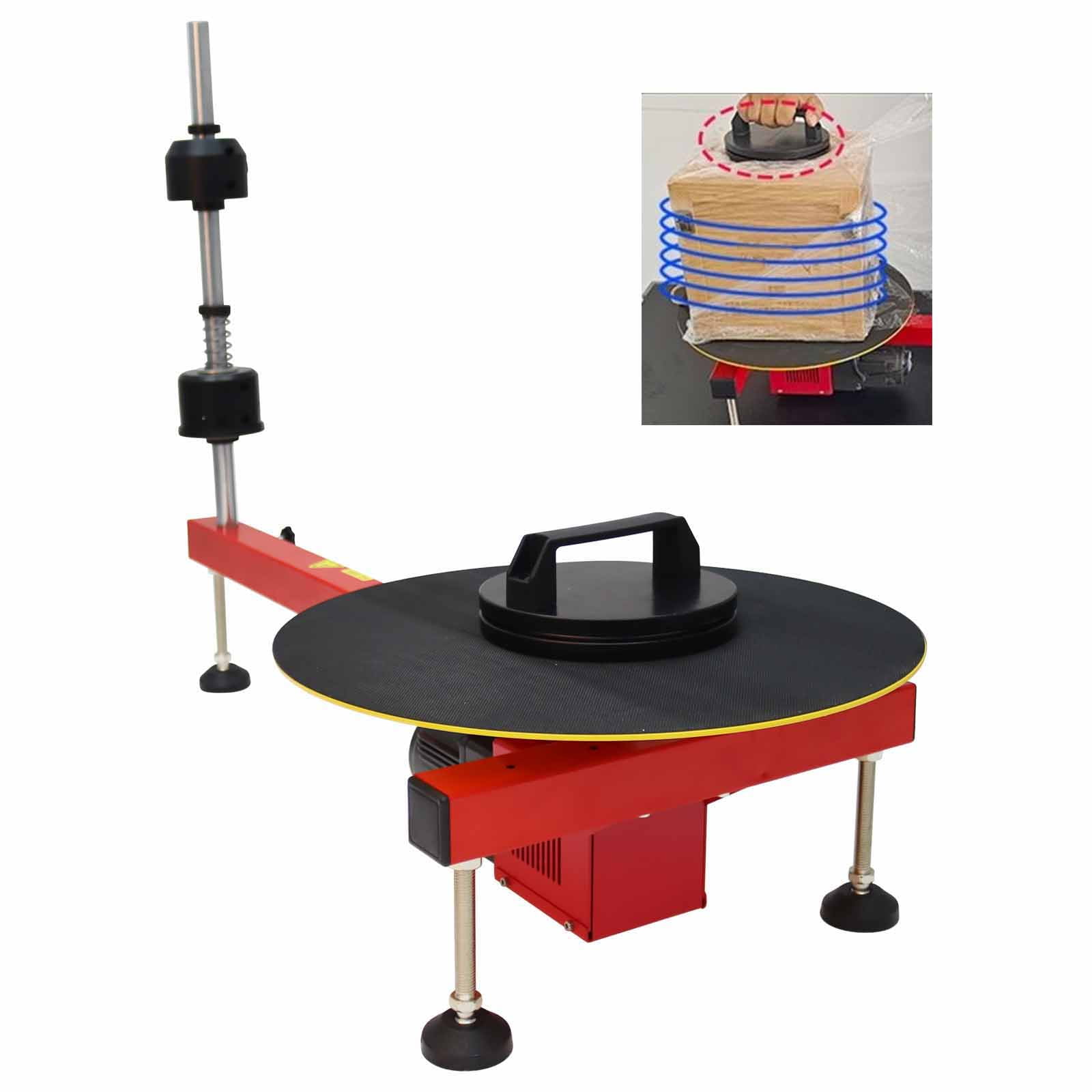 15.7" Electric Stretch Film Wrapping Machine Pallet Stretch Wrapper ...