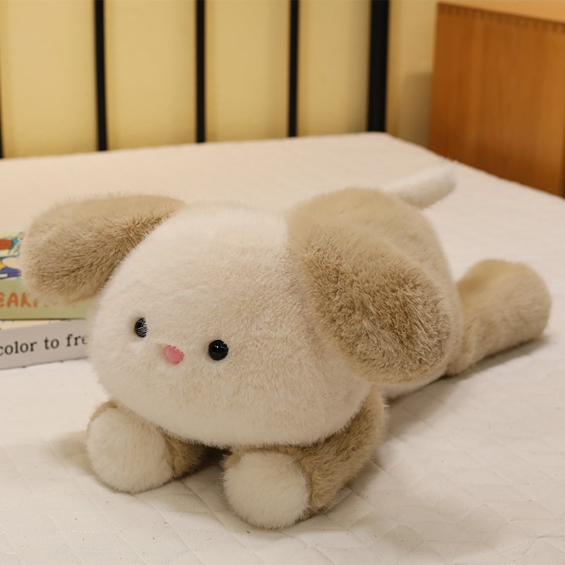 15.7 Inch Fuzzy Puppy Stuffed Animal, Soft Stuffed Puppy Toy Cuddly ...