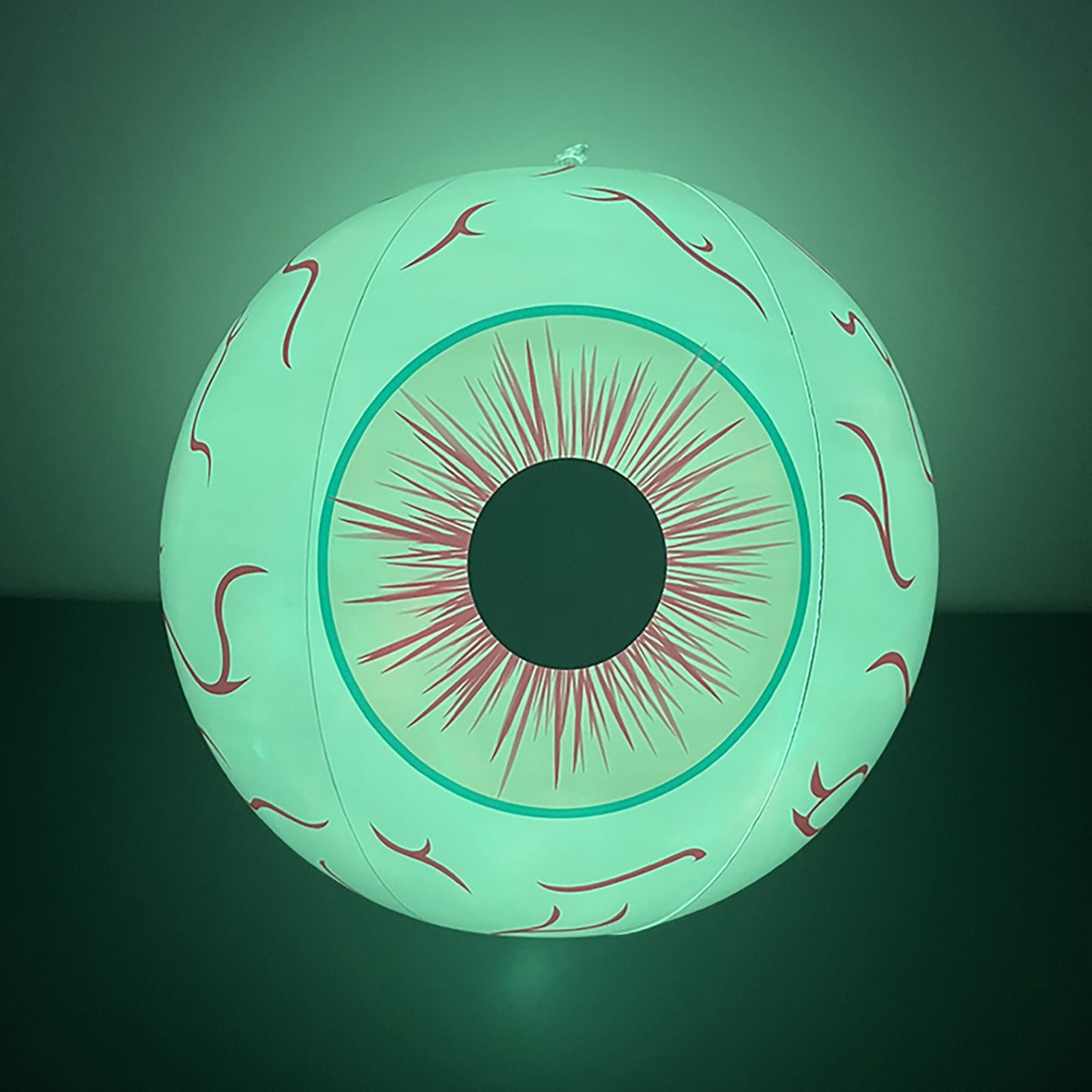 15.7 Inch Inflatable Eyeball Halloween Decoration with Color Changing ...