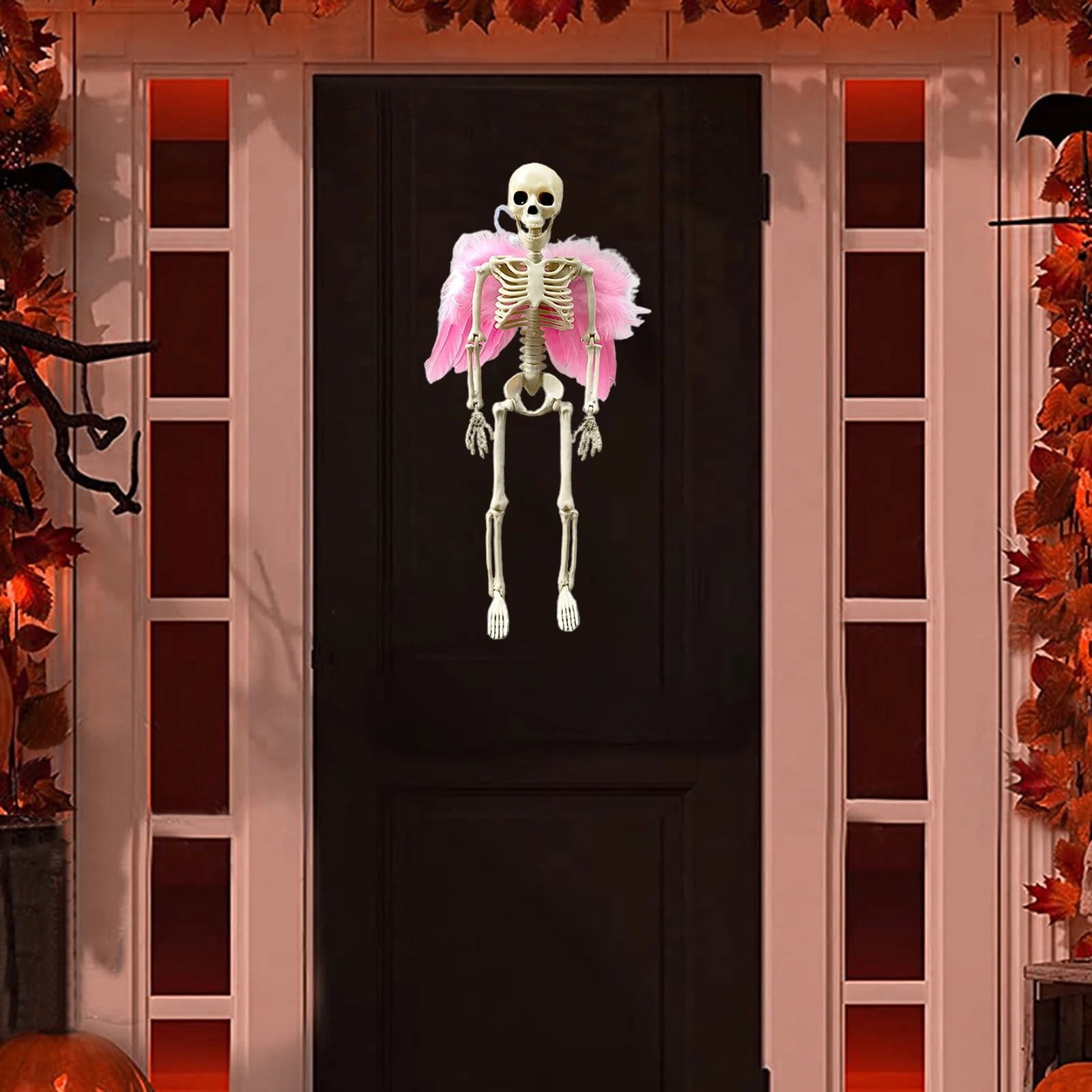 15.7" Skeleton Prop Plastic Halloween Human Bones Skeleton Party ...