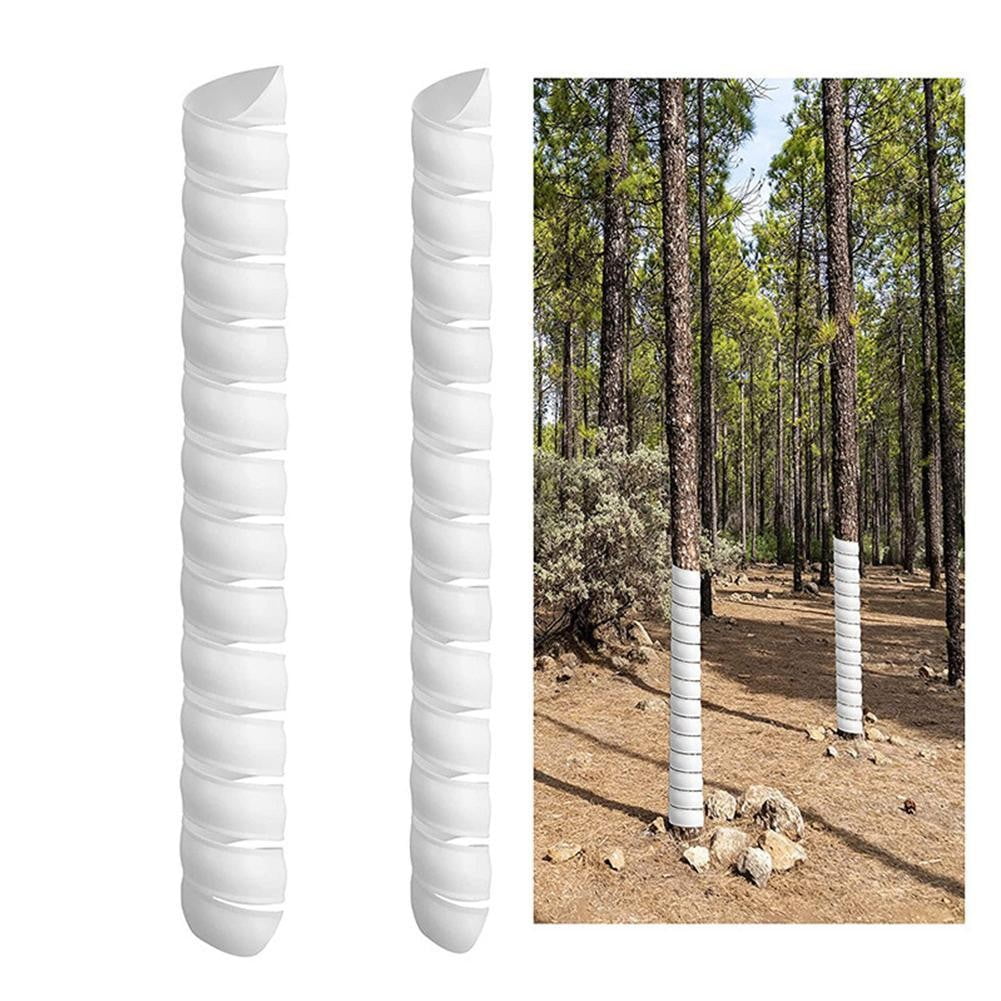 15.7\" Tree Trunk Protector Tree Protectors Spiral Trunk Covers Protect ...