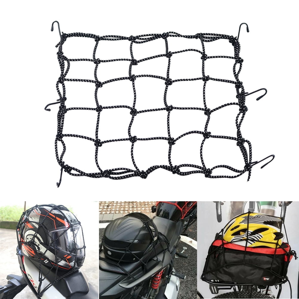 15.7 x15.7'' Cargo Net Heavy Duty Bungee Net Helmet Luggage Thicken ...