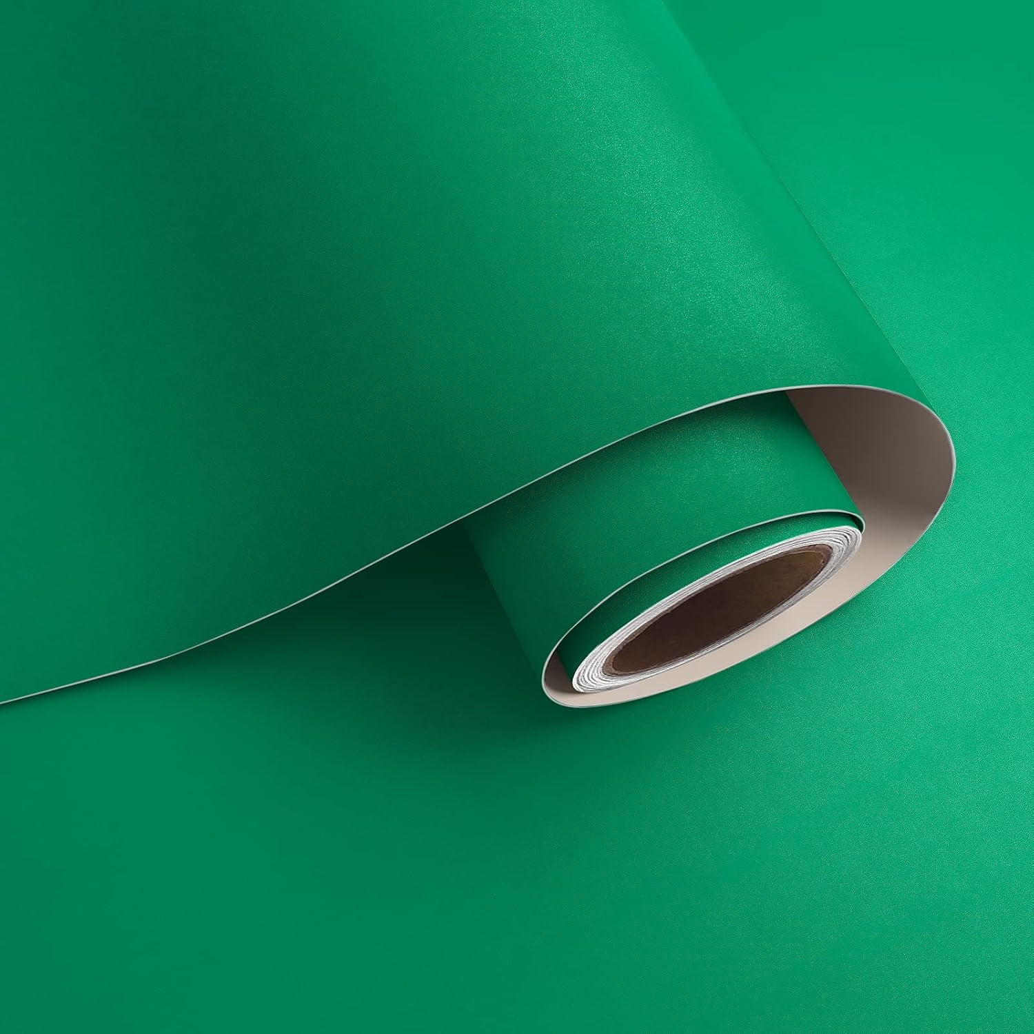 15.7"x315" Matte Green Wallpaper Peel and Stick Green Contact Paper for ...