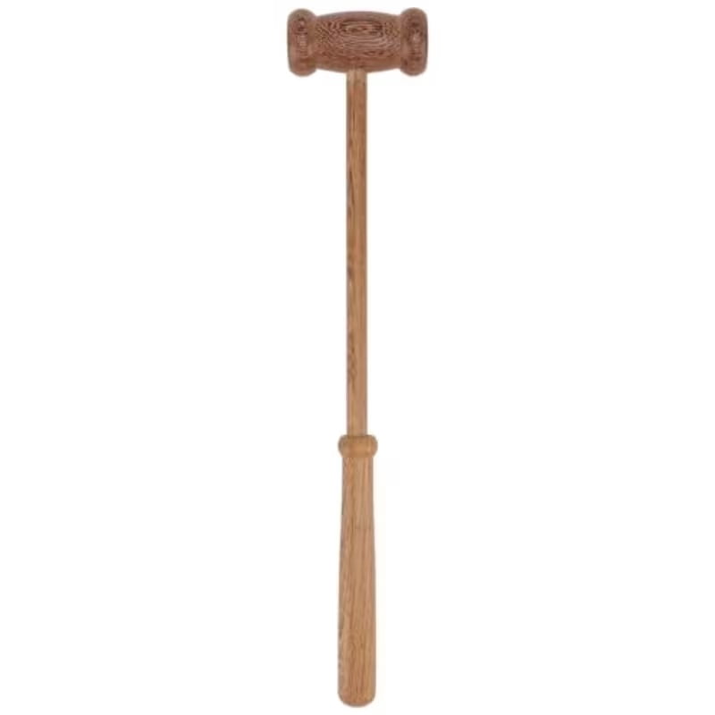 15.74 Inch Wooden Massage Hammer - Back Percussion Massage Tool for ...