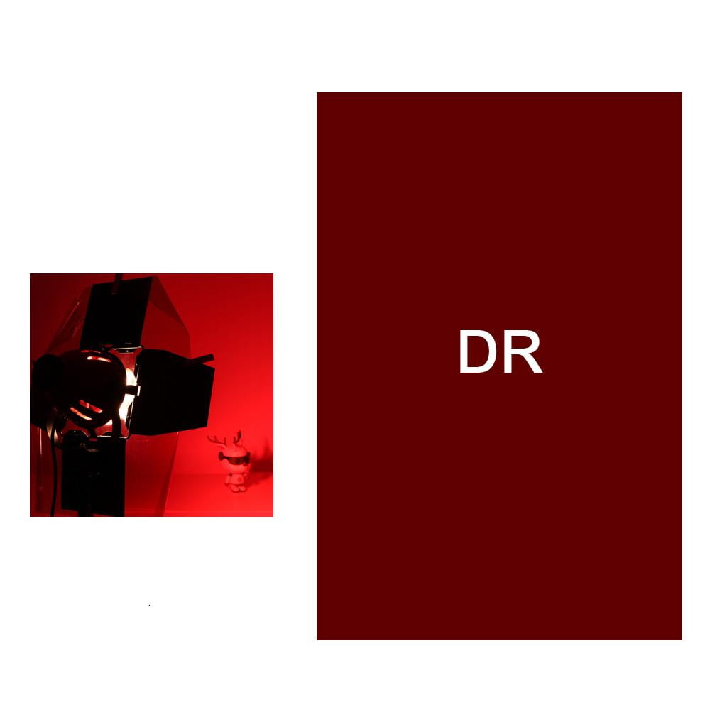 15.74 x 19.68 inch Color Correction Gels Color Gel Filter Film Gel ...