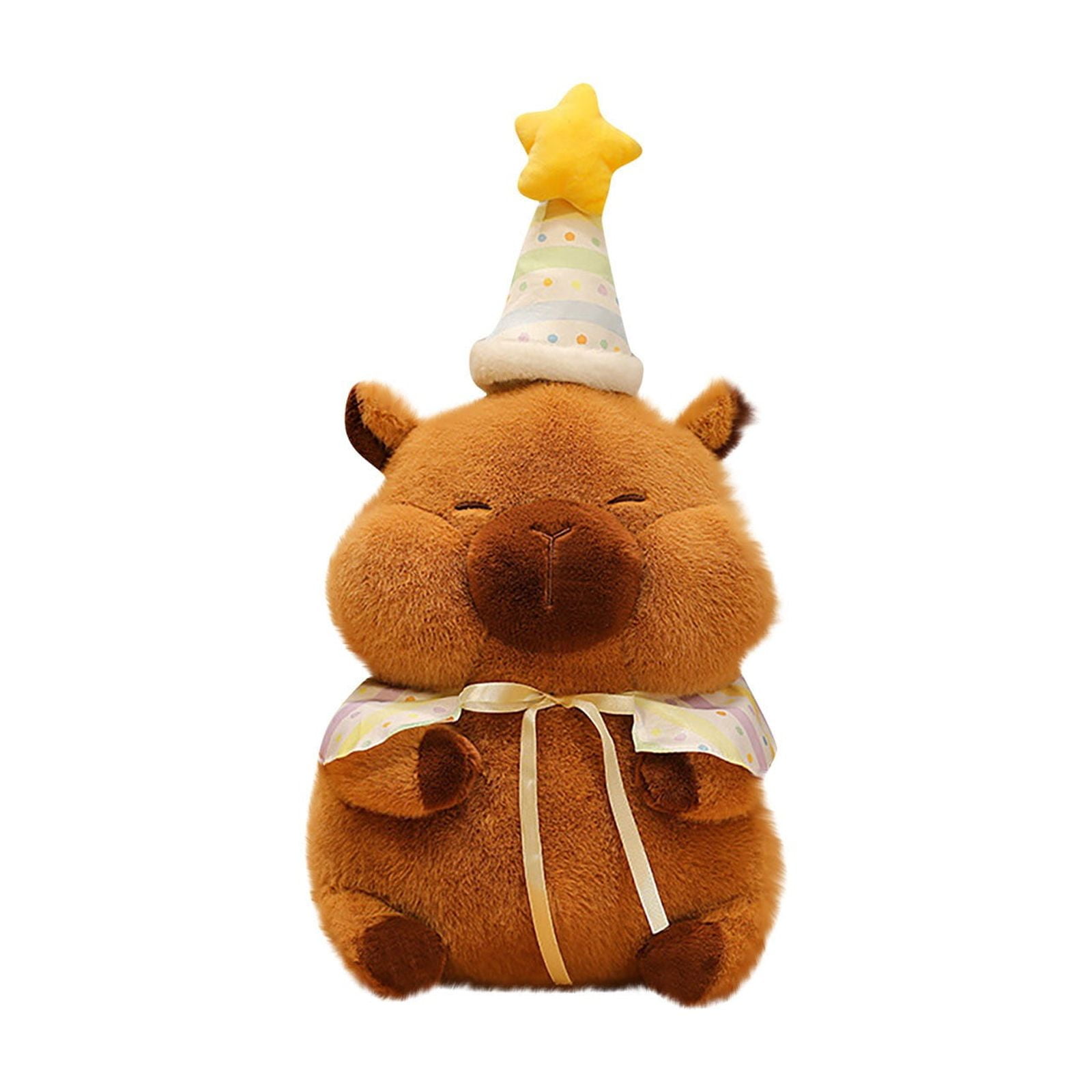 15.75" Creative Capybara Plush Companion Doll – Cute Stuffed Animal Toy ...