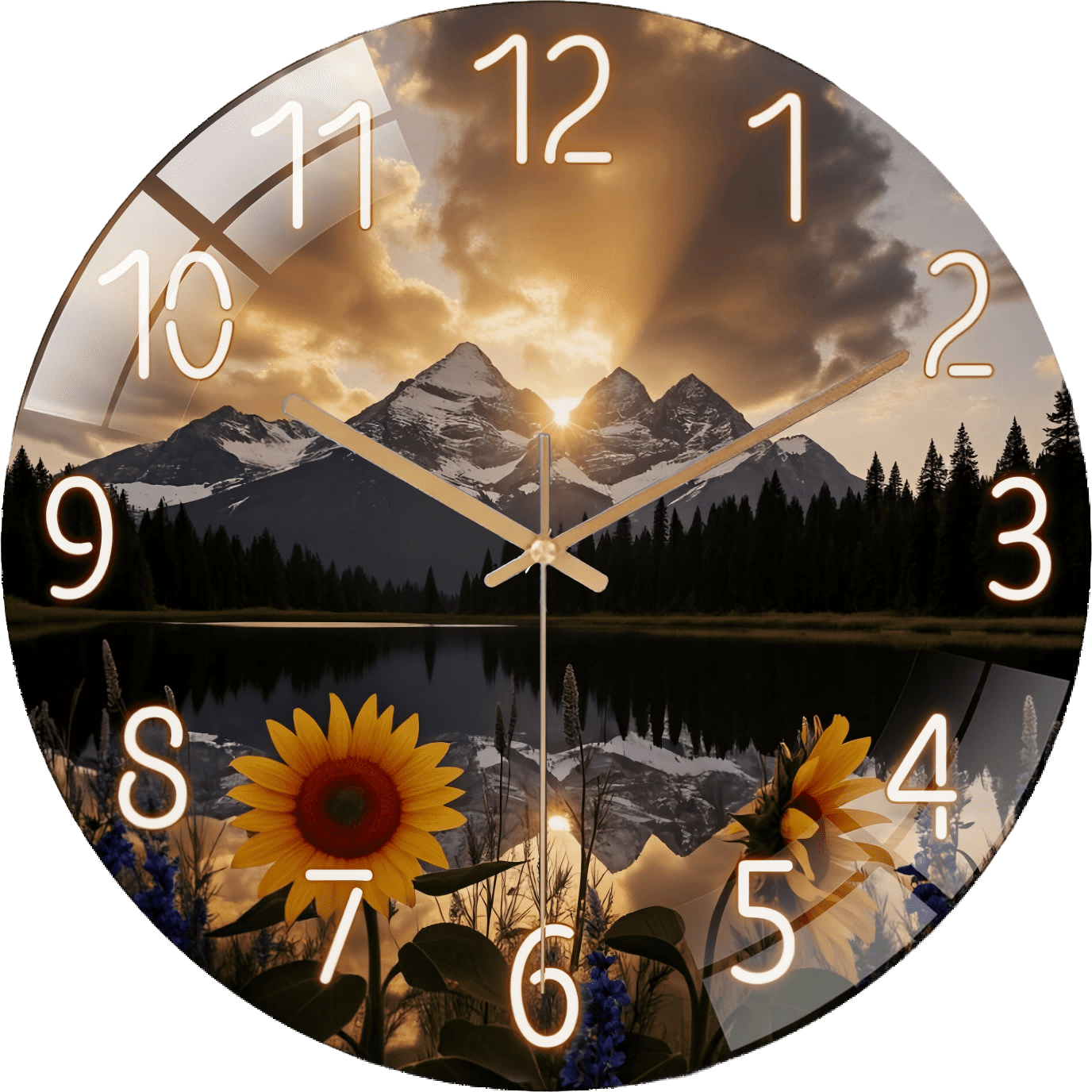 15.75 Inch Natural Scenery, Snow-Capped Mountains, Lakes, Sunsets ...