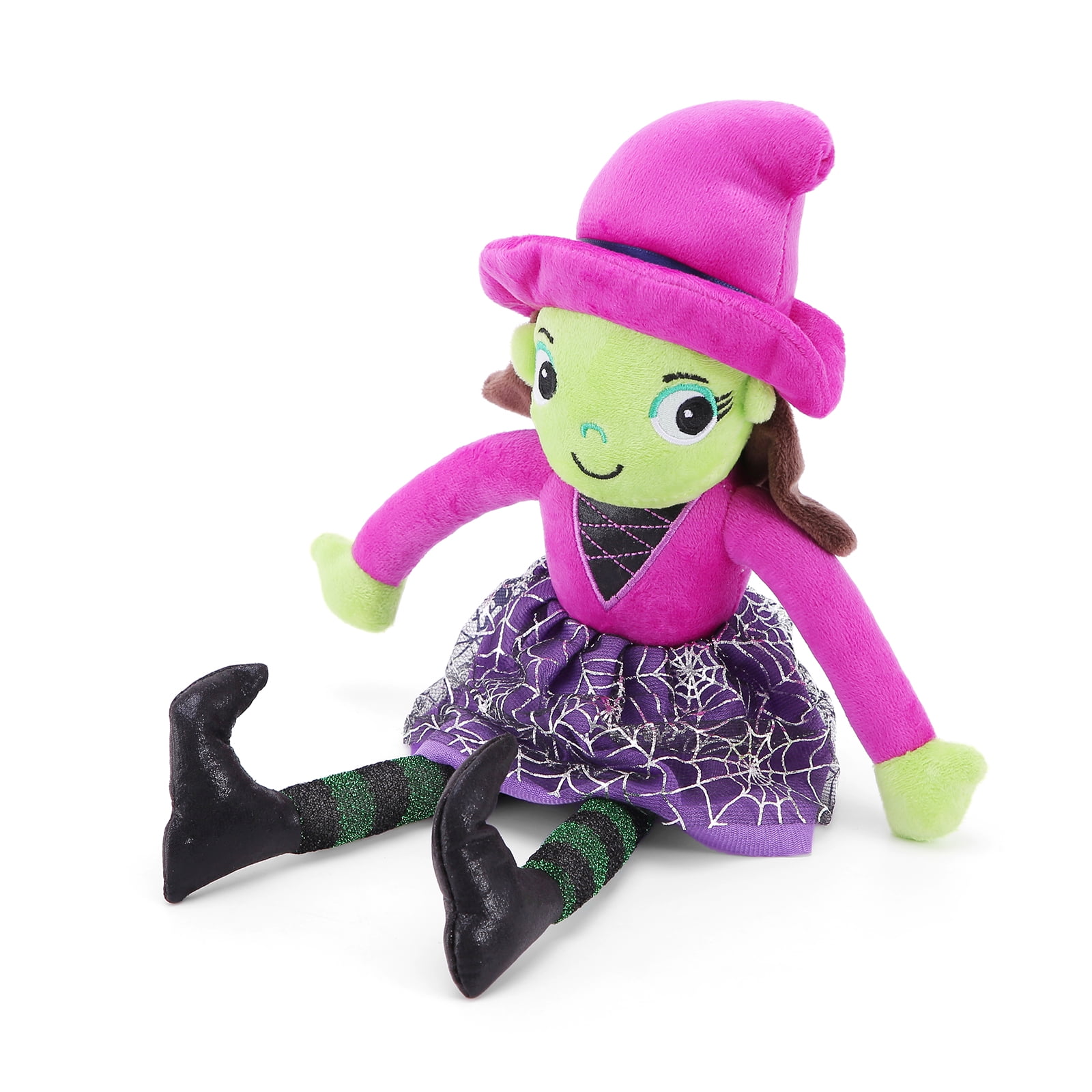 15.75inch Halloween Witch Plush Toy Cute Little Witch Doll Stuffed ...