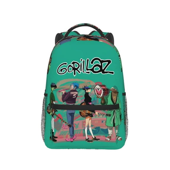 15.7In Gorilla-,z Backpack Cute 3D Print Backpack Bookbag Daypack ...