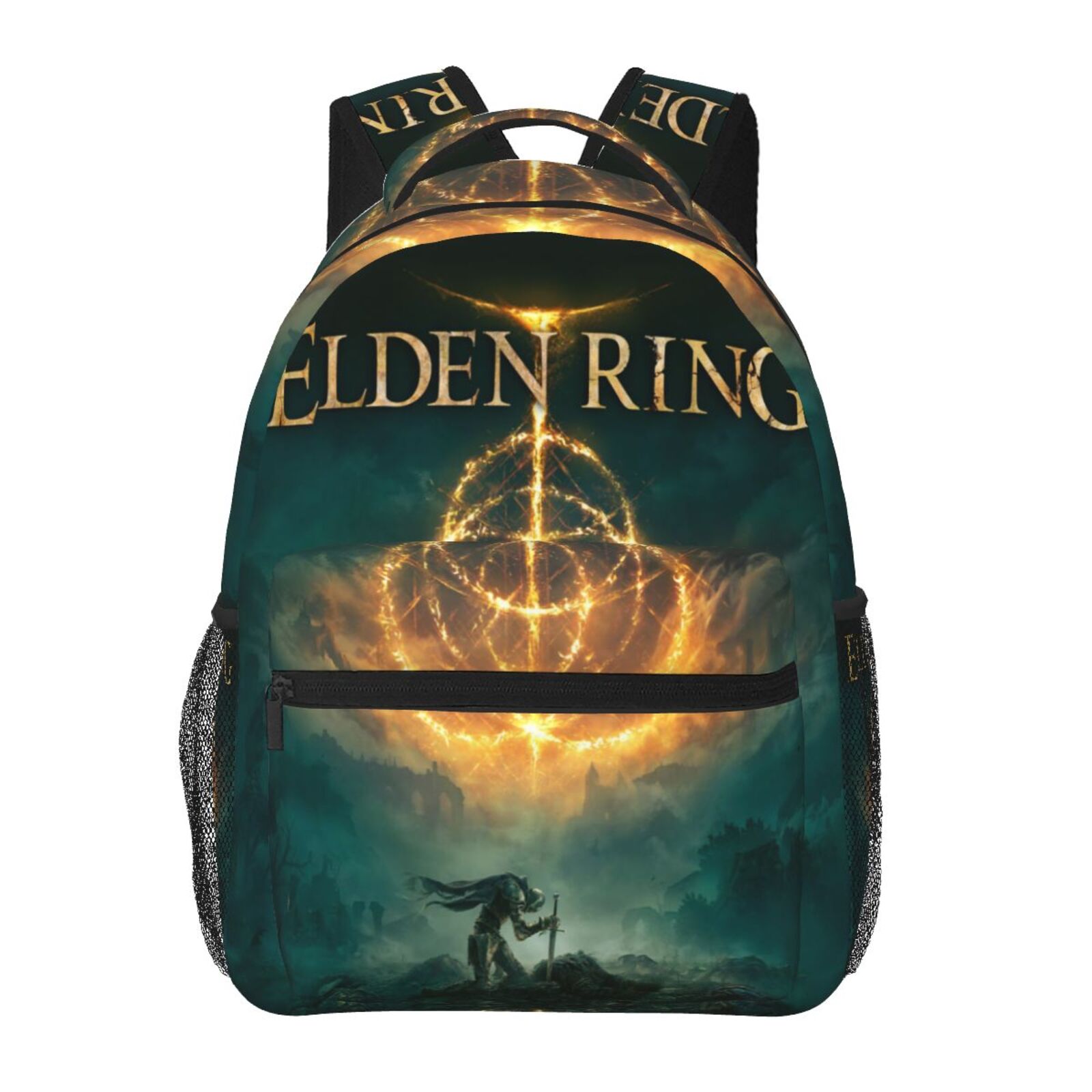 15.7In Elden Ring Backpack Lightweight Travel Casual Daypack Bookbag ...