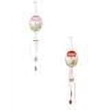 15.7Inch Garland Spool Beads Wood Easter Egg Chicken Wooden Easter Egg ...