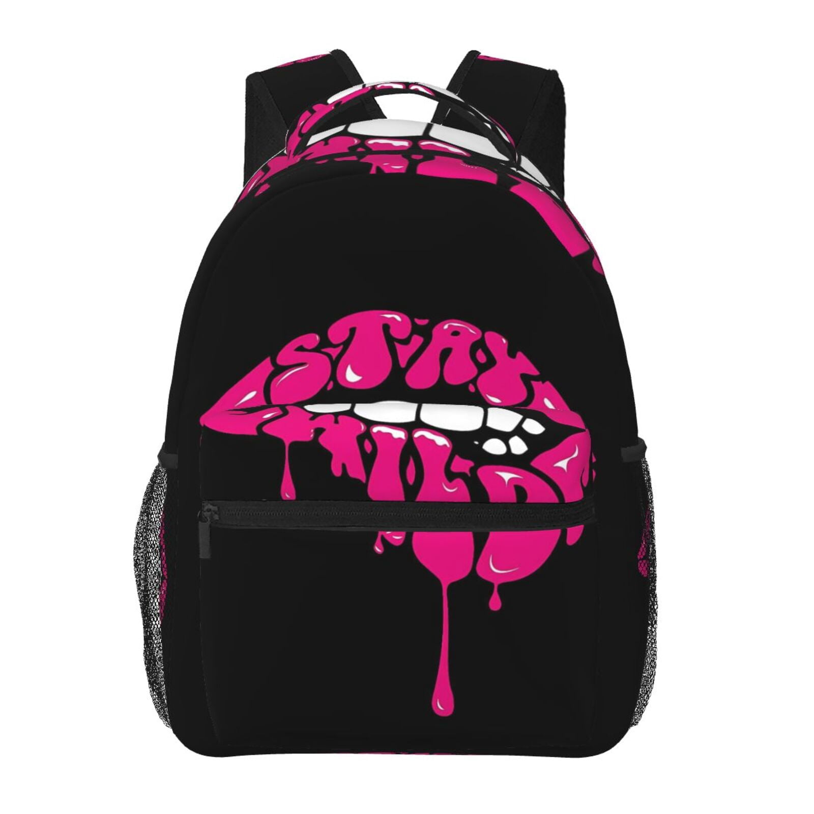 15.7in Ben Aze1 Art Stay Leopard Wild Backpack with Front Pocket ...