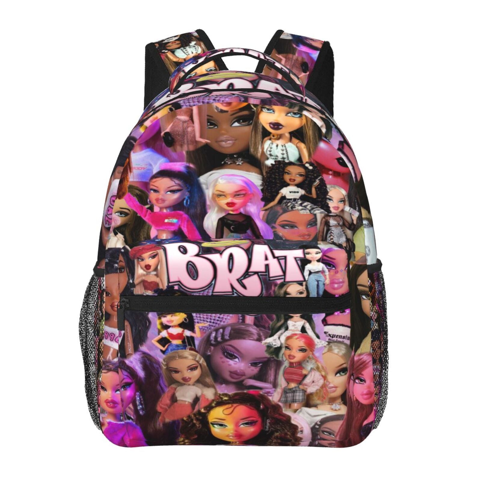 15.7in Brat-z Backpack with Front Pocket Lightweight Bookbag Travel ...