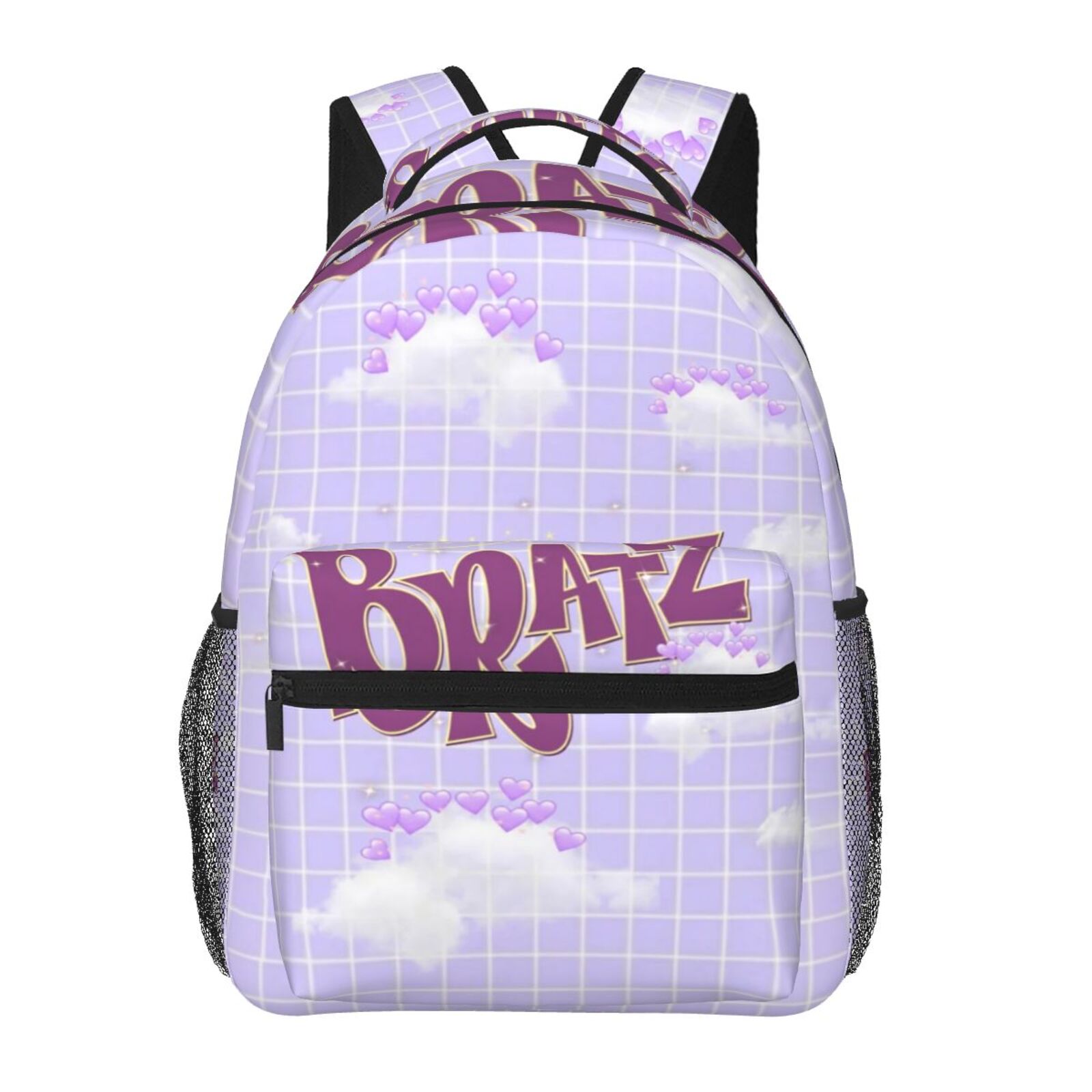 15.7in Brat-z Backpack With Front Pocket Lightweight School Bookbag ...