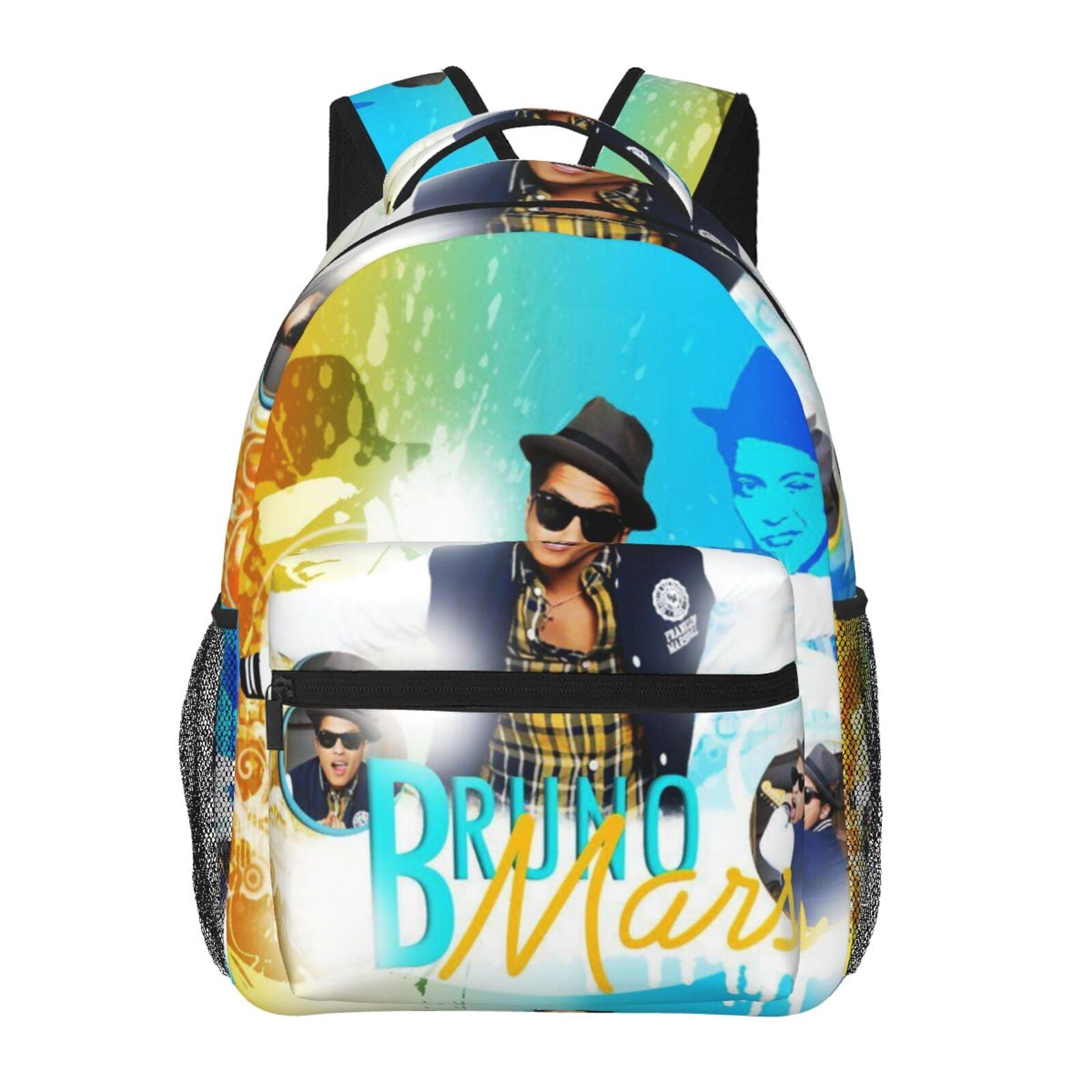 15.7in Bru-no Mar Backpack with Front Pocket Lightweight Bookbag Travel ...