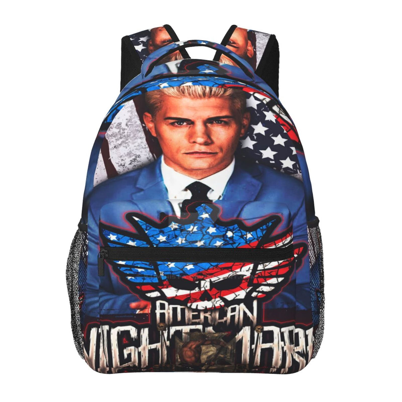 15.7in Cody Rhodes Backpacks Cute Laptop bag Cartoon Bags School ...