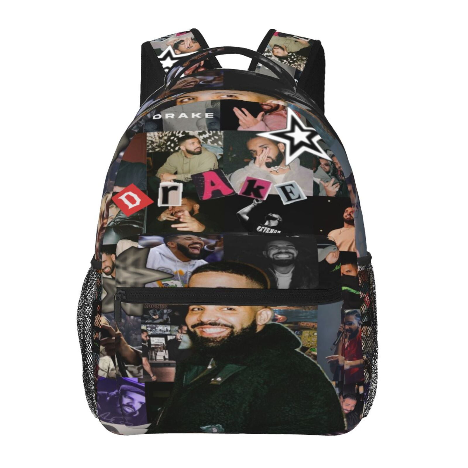 15.7in Drake Singer Backpacks Cute Laptop Bag Cartoon Bags Bookbag ...