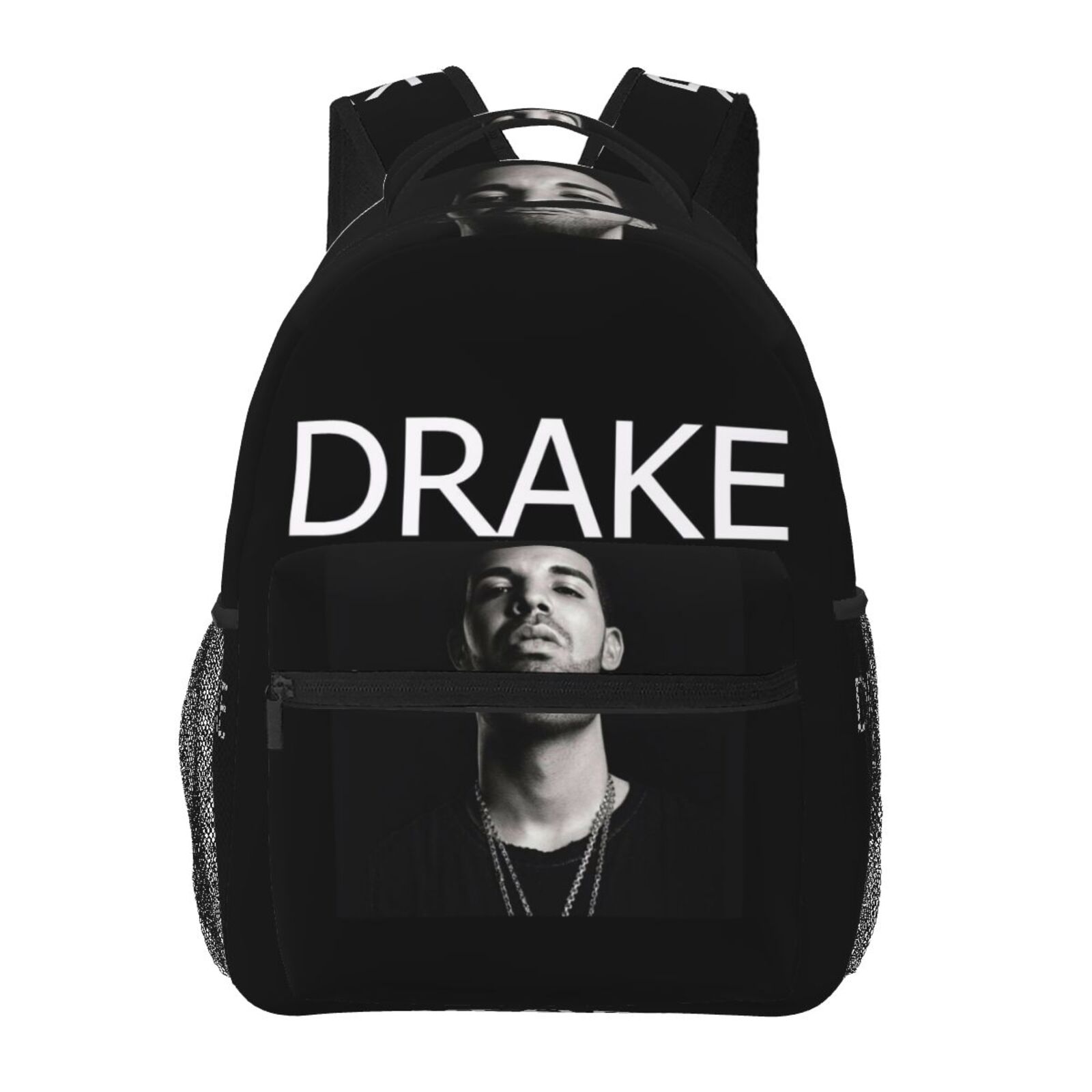 15.7in Drake Singer Backpacks Cute Laptop Bag Cartoon Bags Bookbag ...