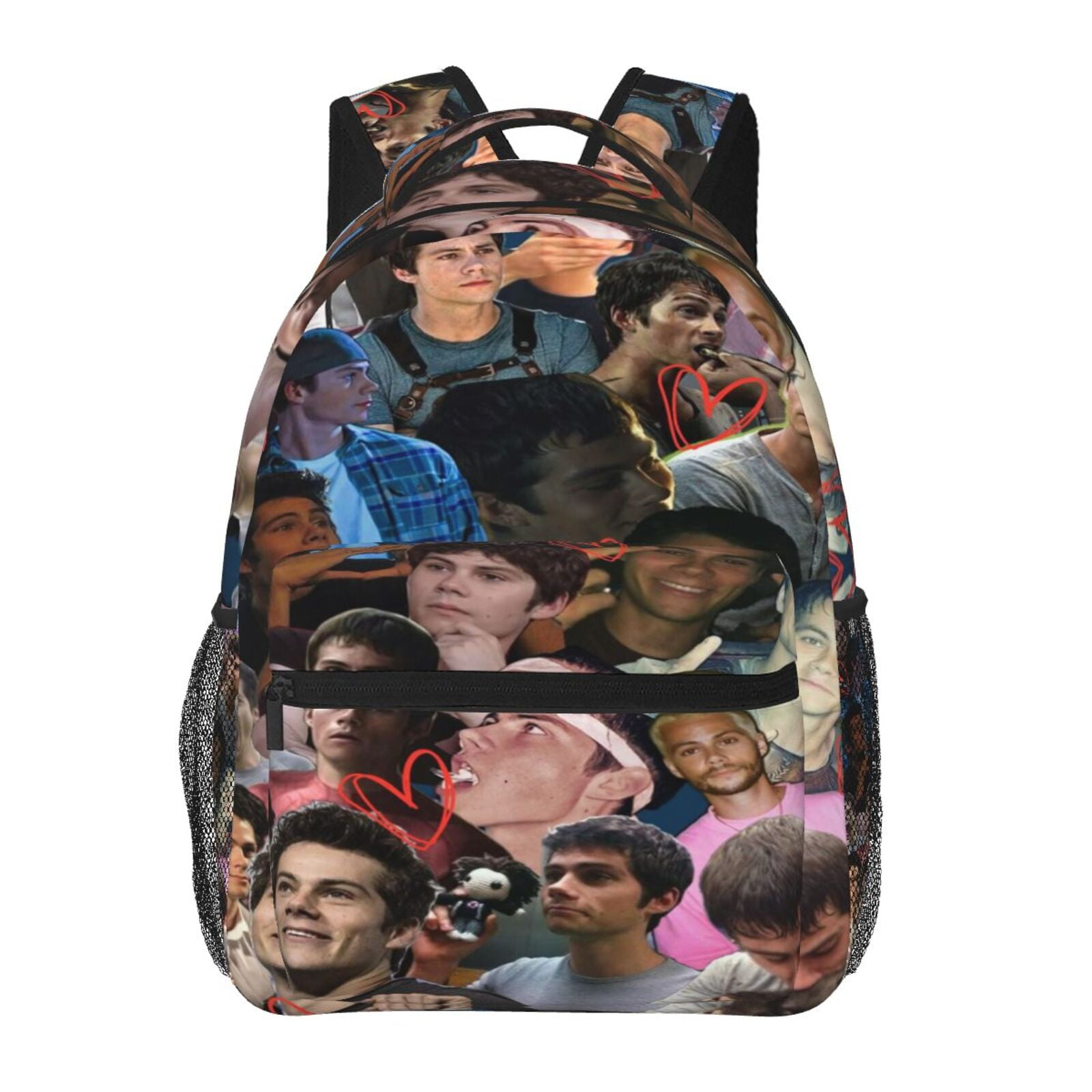 15.7in Dylan O-Brien Backpack with Front Pocket Lightweight Bookbag ...
