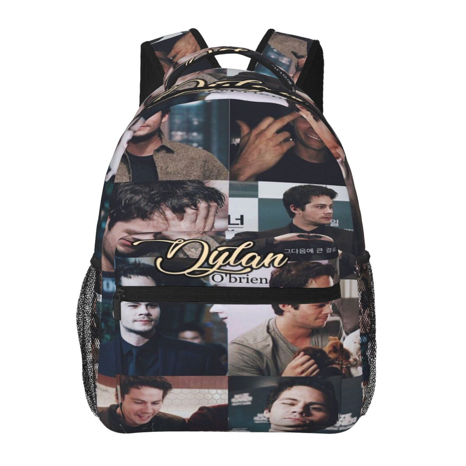15.7in Dylan O-Brien Backpack with Front Pocket Lightweight Bookbag ...