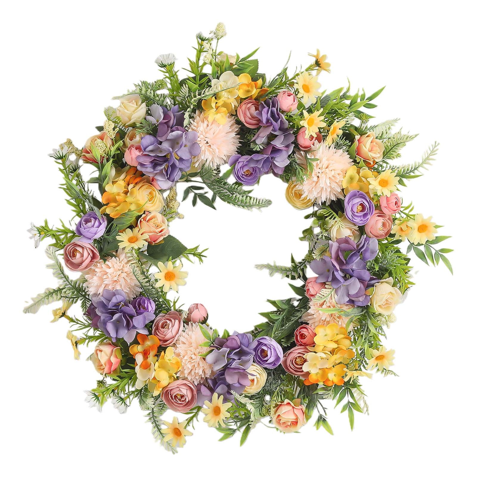 15.7in Front Door Fragrant Flowers Leaves And Money Plants Outdoor ...