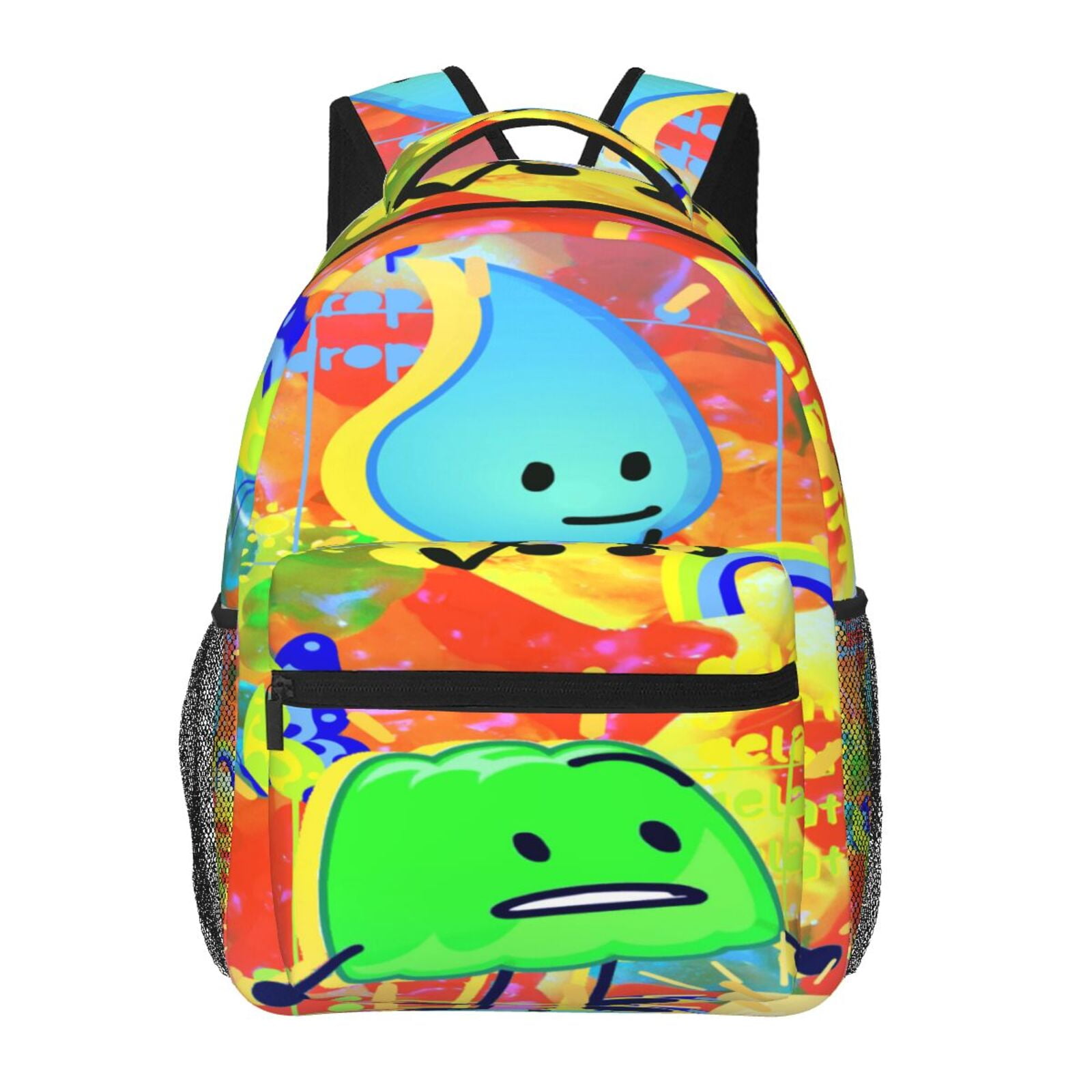 15.7in Game Bfdi Battle For Dream Island Backpack With Front Pocket ...