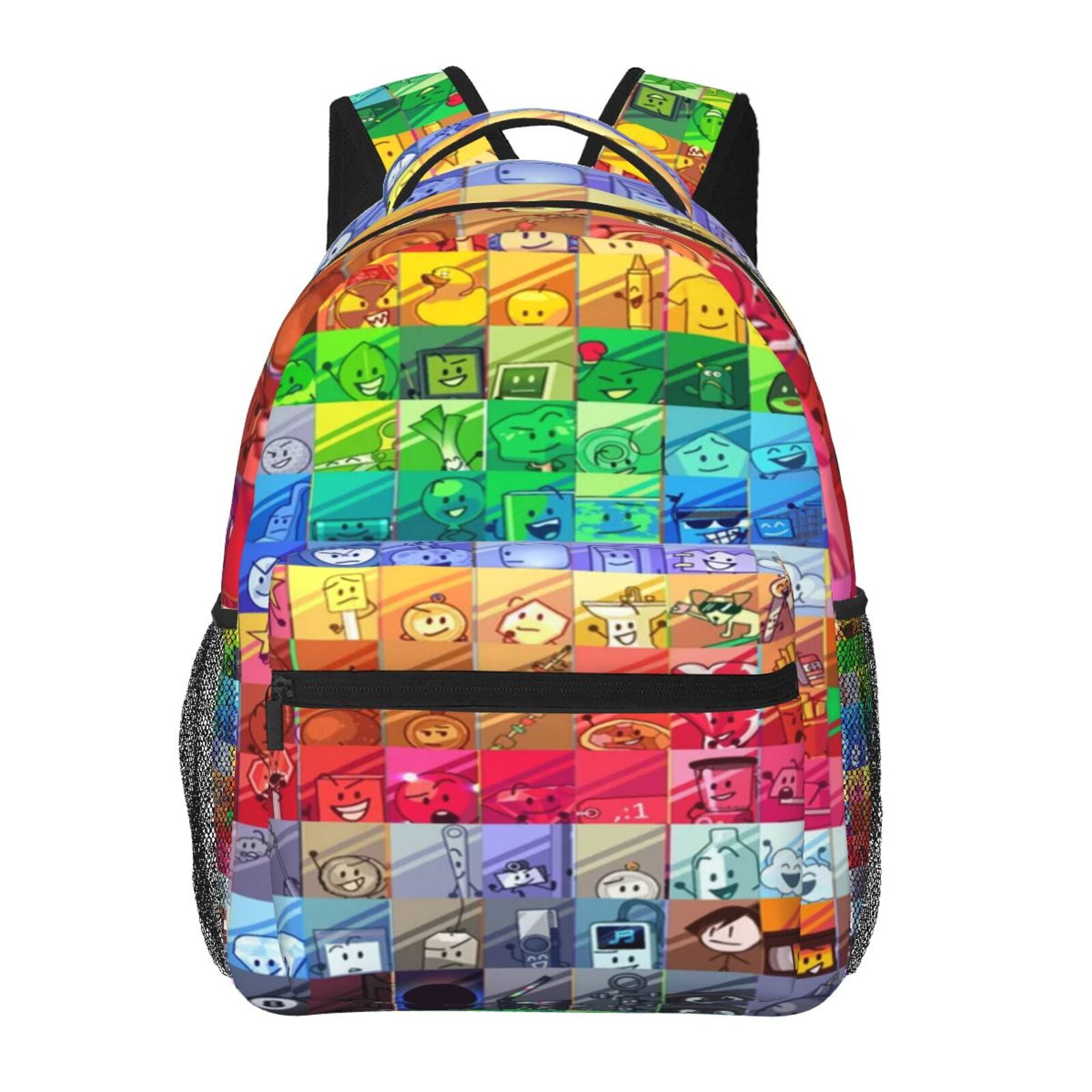 15.7in Game Bfdi Battle For Dream Island Backpack With Front Pocket ...