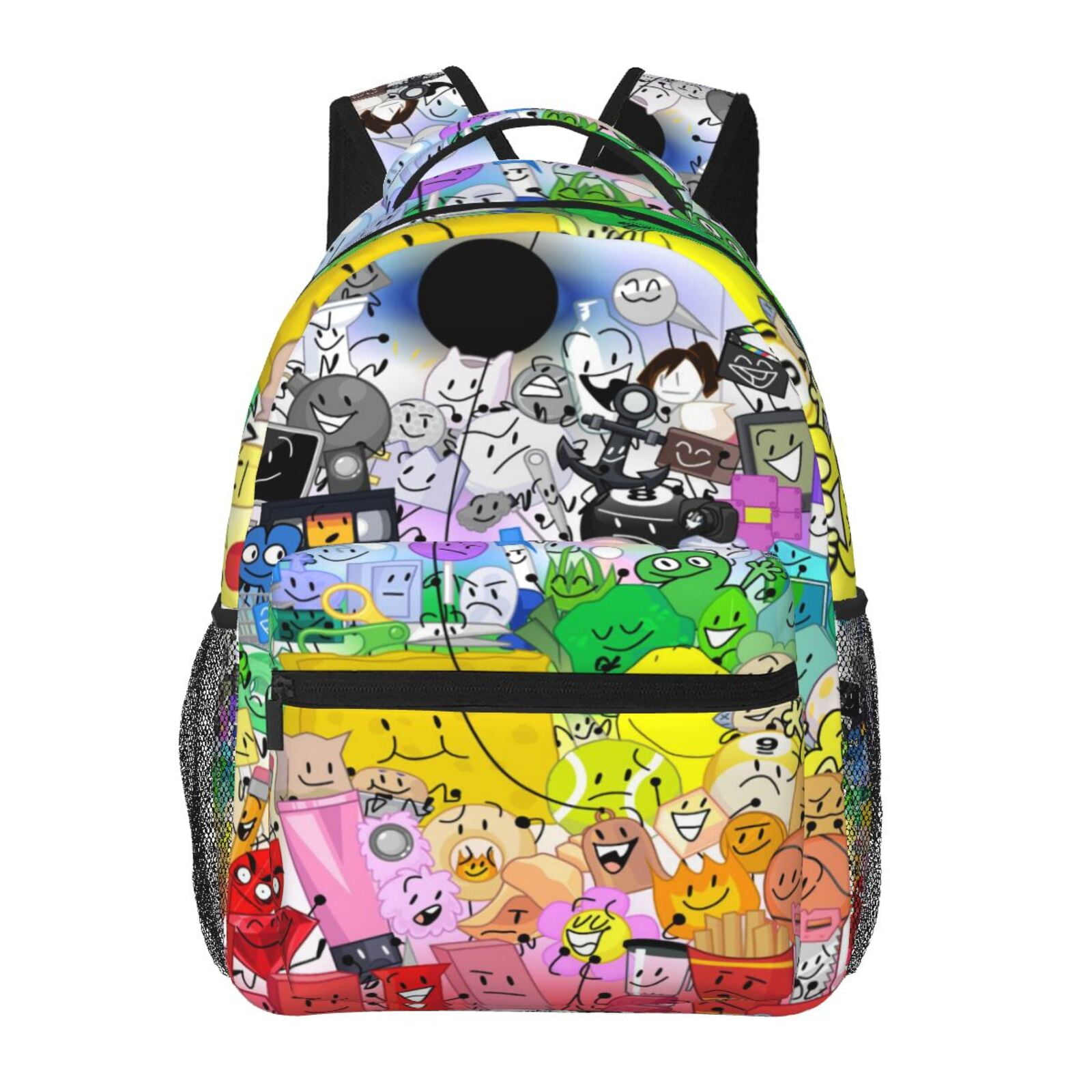 15.7in Game Bfdi Battle For Dream Island Backpack With Front Pocket ...