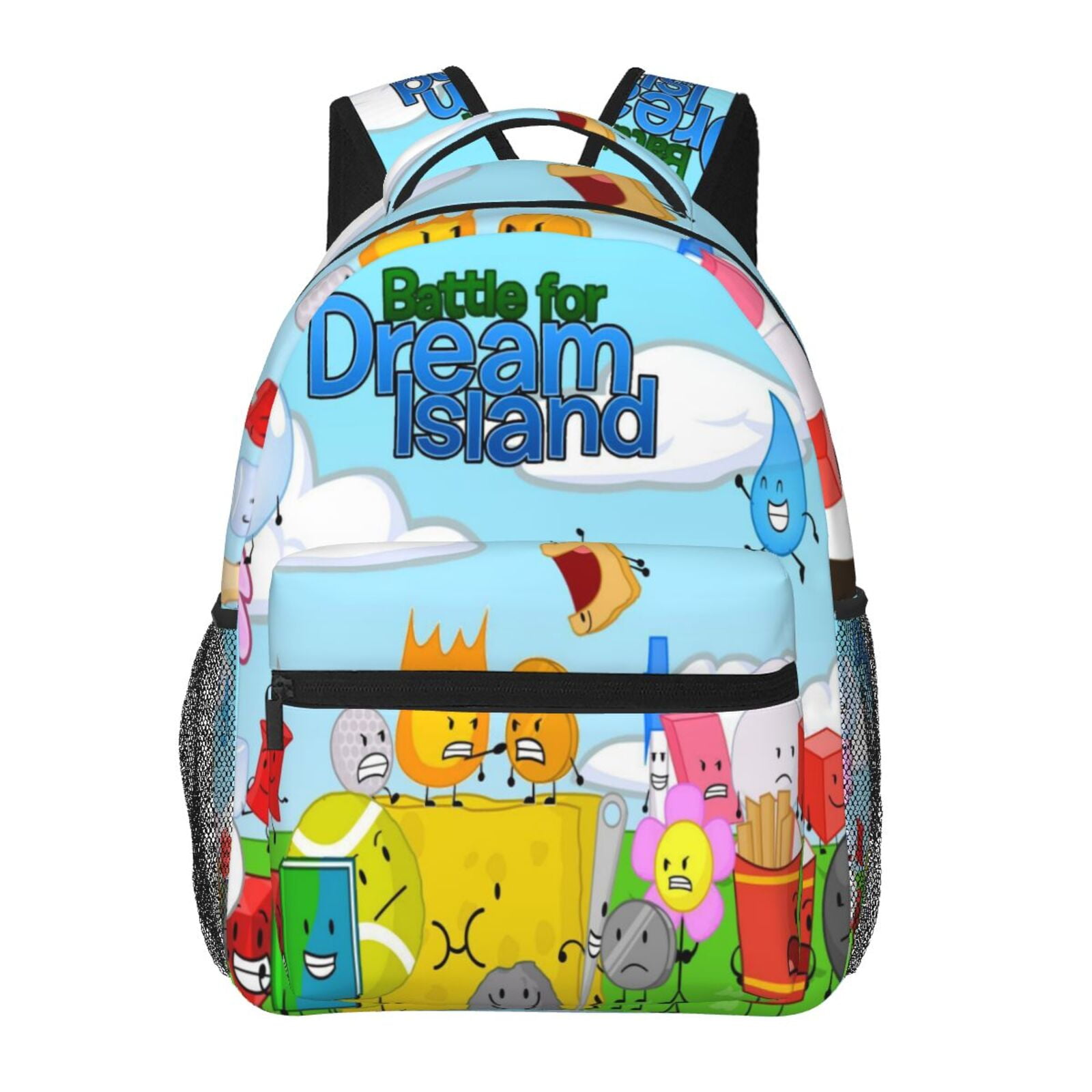 15.7in Game Bfdi Battle For Dream Island Backpack With Front Pocket ...
