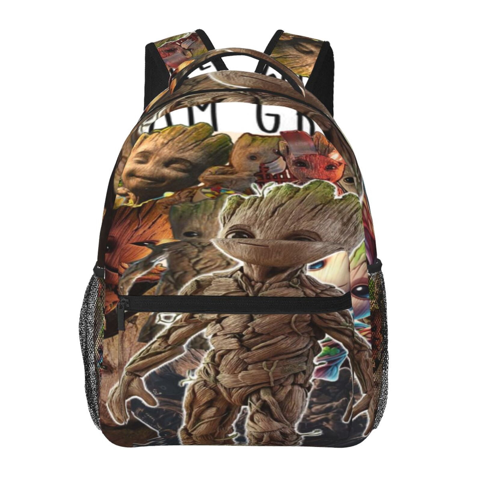 15.7in Groot Backpack With Large Pocket Lightweight School Bag Daypack ...