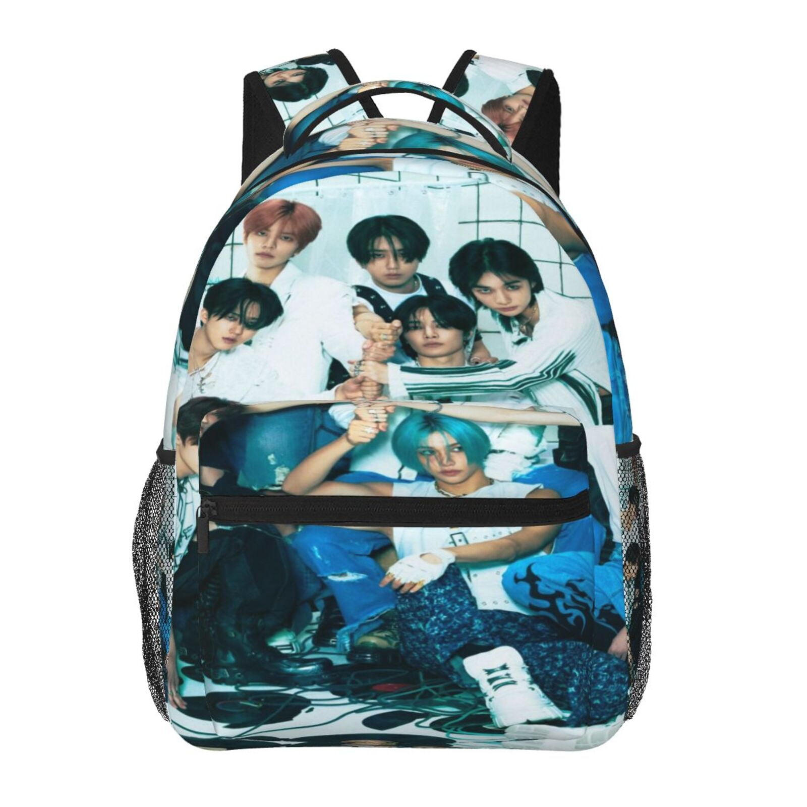 15.7in Stray Kids Backpack With Front Pocket School Bag For Kids Youth ...