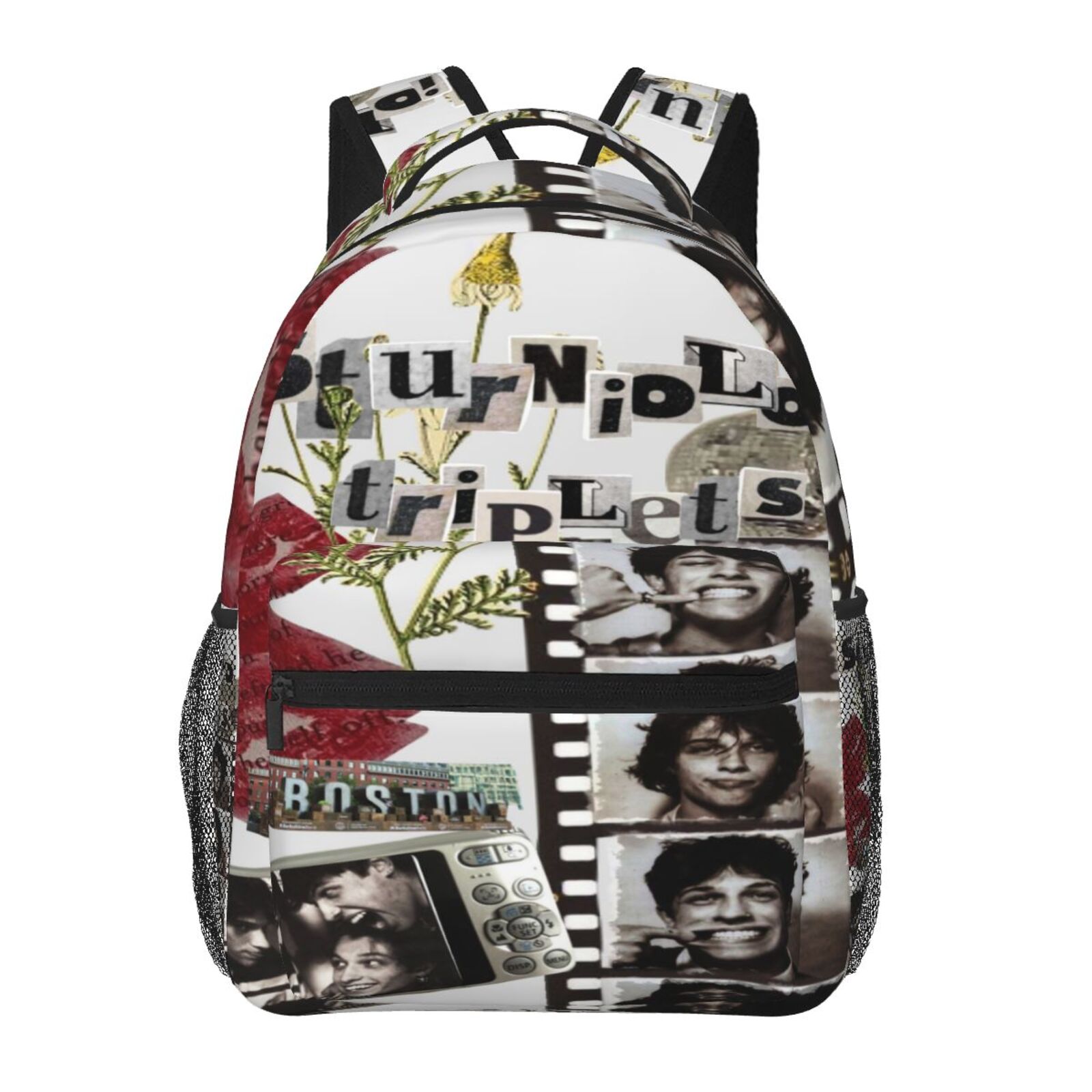 15.7in Sturniolo Triplets Backpacks Cute Laptop bag Cartoon Bags School ...