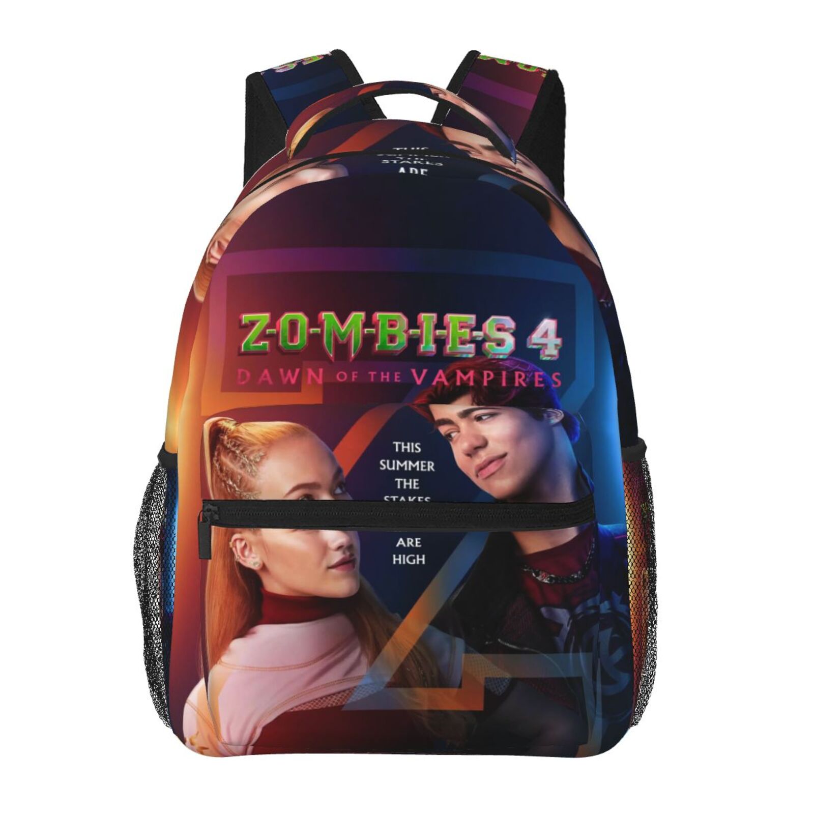 15.7in Zombio Character Backpacks Cute Laptop bag Cartoon Bags Bookbag ...