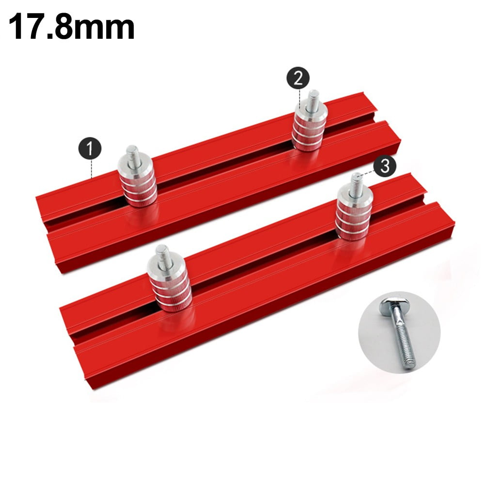 15.8/17.8/19.8mm Woodworking Limit Block Workbench Stoppers Fixing ...