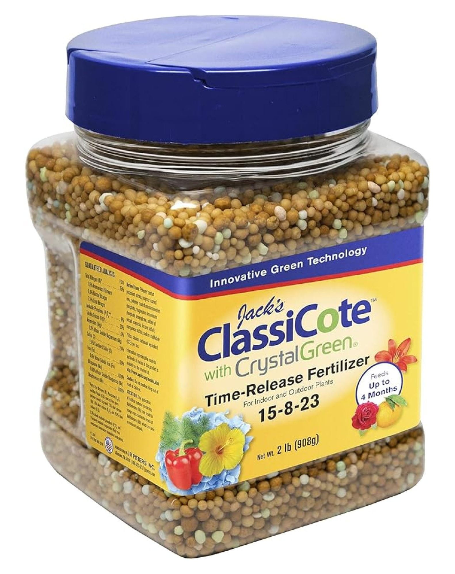 15-8-23 ClassiCote with Crystal Green Time-Release Fertilizer, 2lbs ...