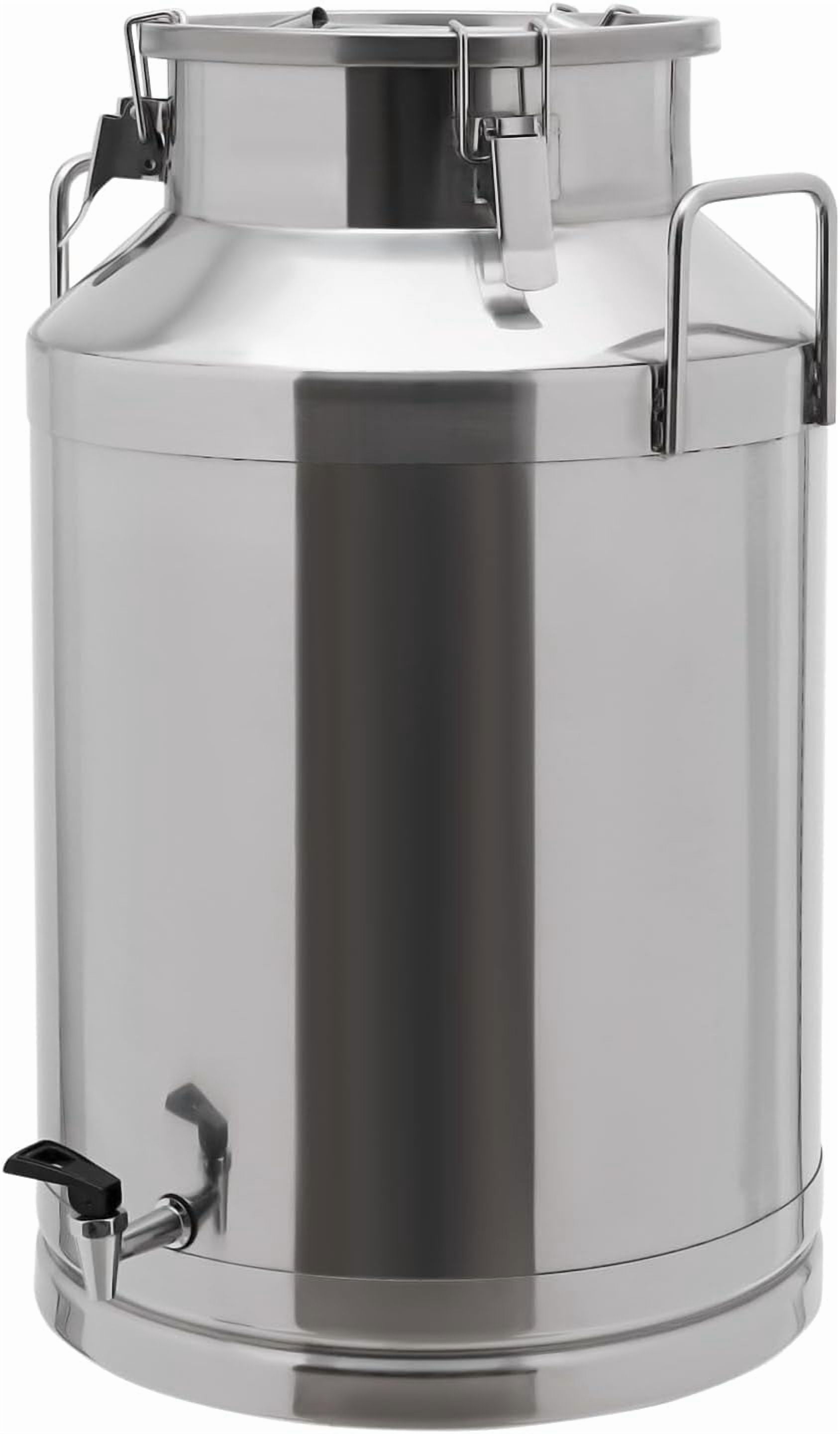 15.85-Gallon Milk Can Made of 201 Stainless Steel with Leak-Proof ...