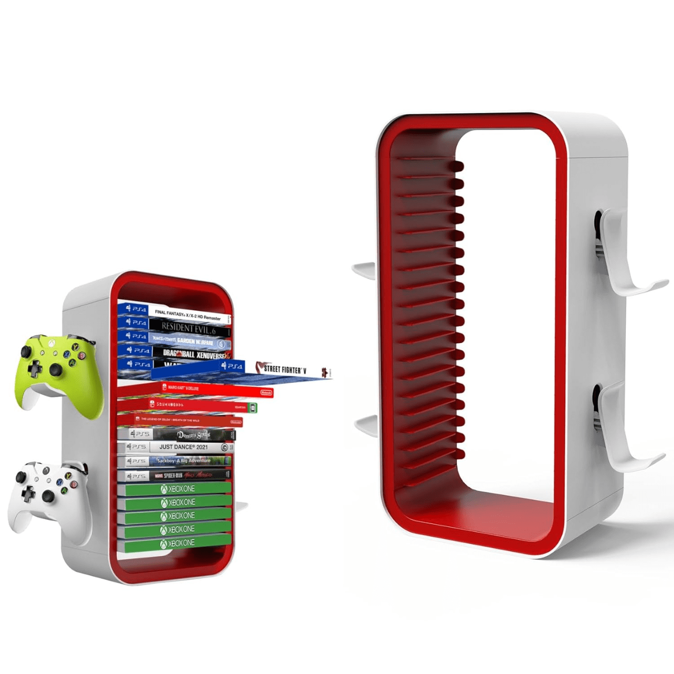 15.8In Game Storage Tower Compatible With PS5/ Xbox Series S & X ...