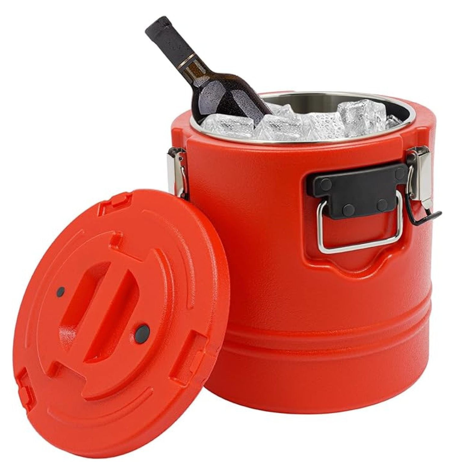 15.9QT Insulated Soup Container, 15L Portable Food Warmer Bucket, 4 ...